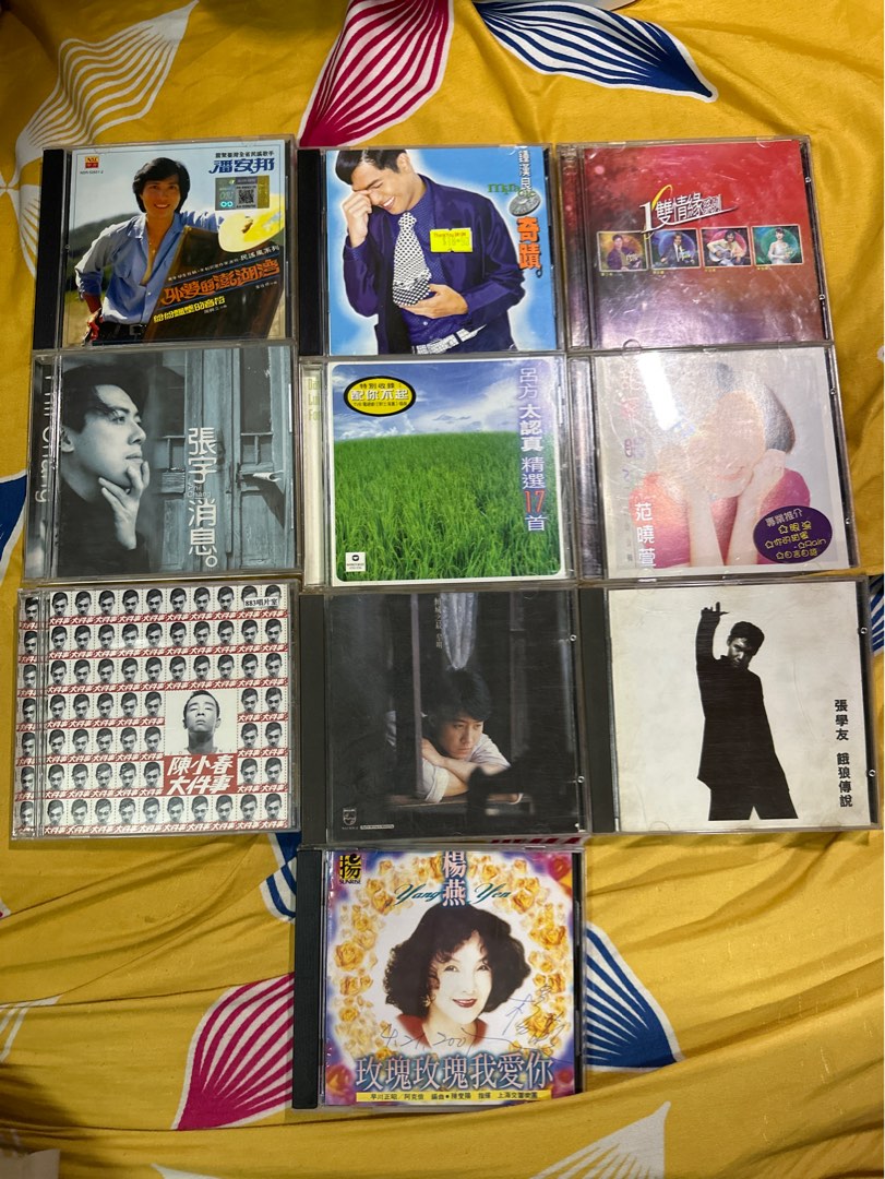 Canton Mandarin Pop Music cd bundle, Hobbies & Toys, Music & Media, CDs ...