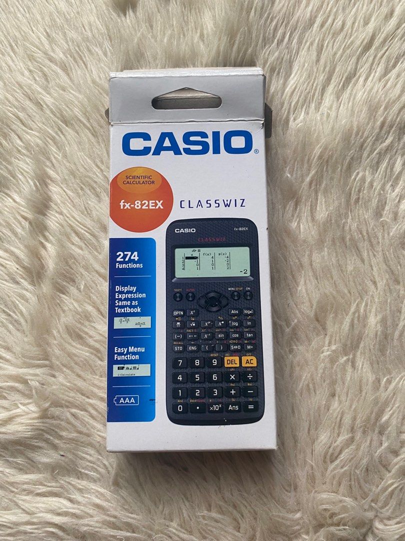 CASIO Scientific Calculator (fx-82EX), Mobile Phones & Gadgets, Other Gadgets on Carousell