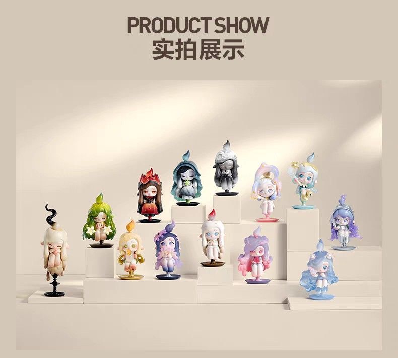 CHAKA popmart light sprite series group order, Hobbies & Toys, Toys ...