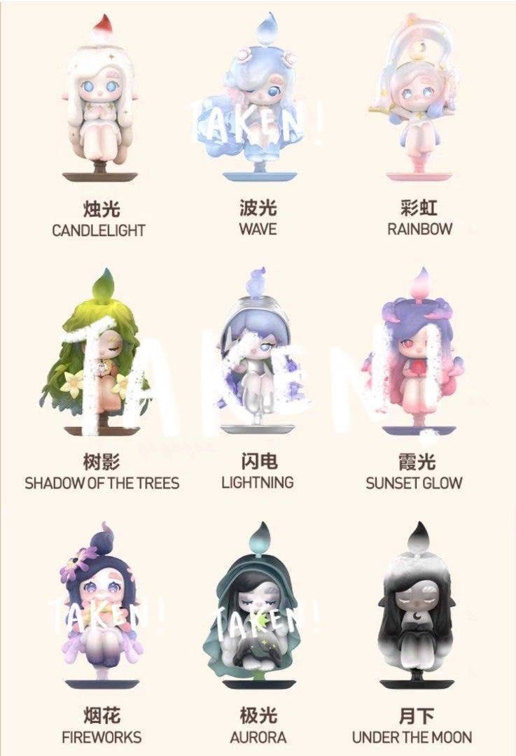 CHAKA popmart light sprite series group order, Hobbies & Toys, Toys ...