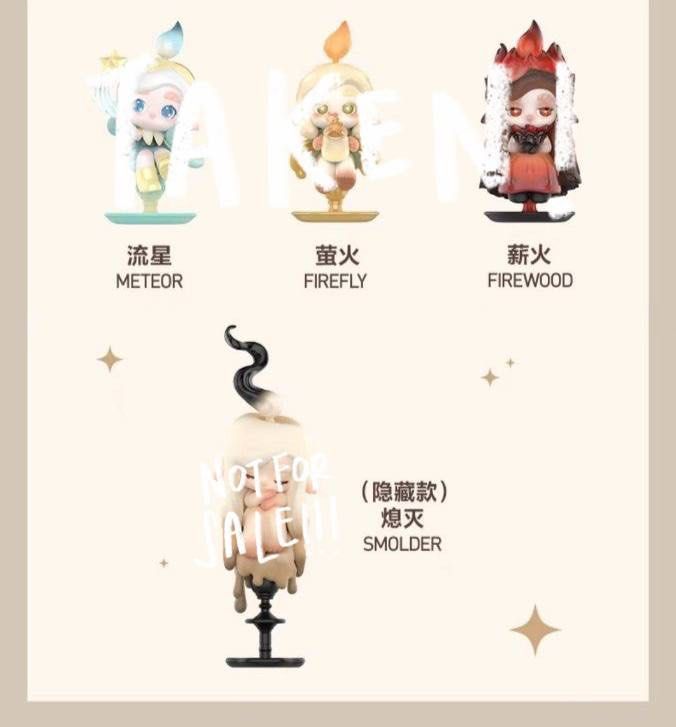 CHAKA popmart light sprite series group order, Hobbies & Toys, Toys ...