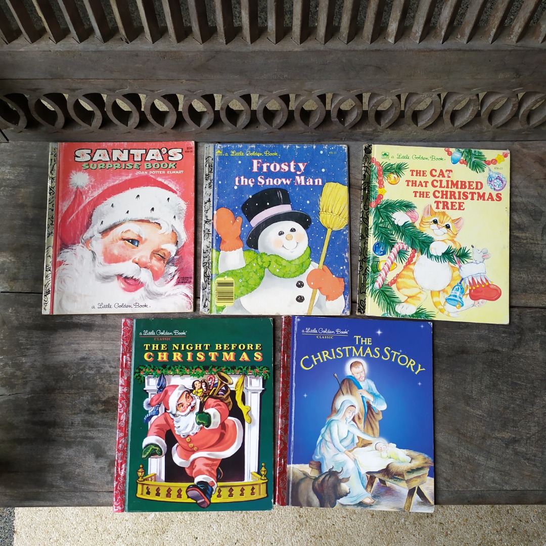 CLASSIC VINTAGE CHRISTMAS LITTLE GOLDEN BOOKS: Santa's Surprise Frosty ...
