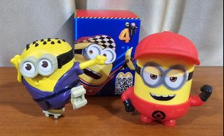McDonald's Happy Meal 2024 Despicable Me 4 Pit Crew Ralph (Minions ...