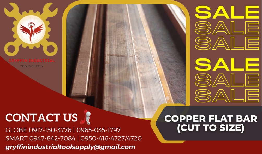 COPPER FLAT BAR (CUT TO SIZE), Commercial & Industrial, Industrial ...