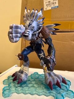 Digimon SkullGreymon 20cm Skull Greymon PVC Figure Statue Garurumon wargreymon MetalGarurumon ...