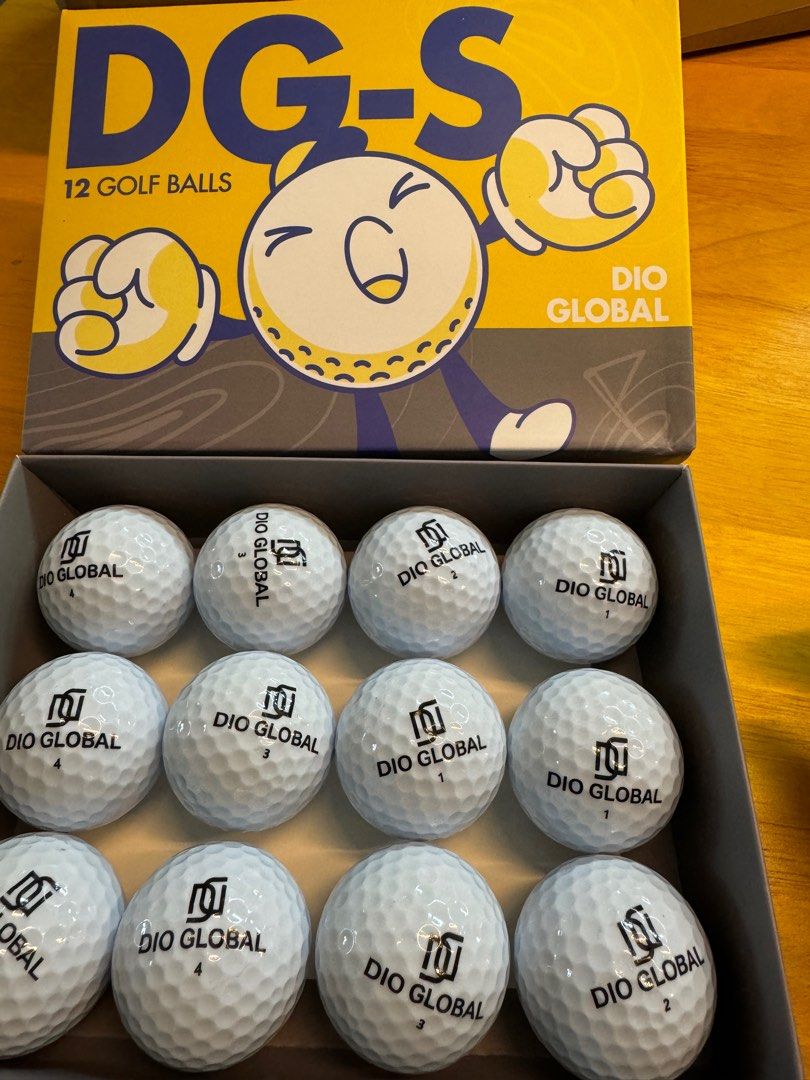 Dio global golf ball, Sports Equipment, Sports & Games, Golf on Carousell
