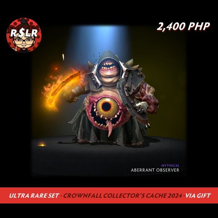DOTA 2 Crownfall Collector's Cache 2024 - (ULTRA RARE) Pudge: Aberrant ...