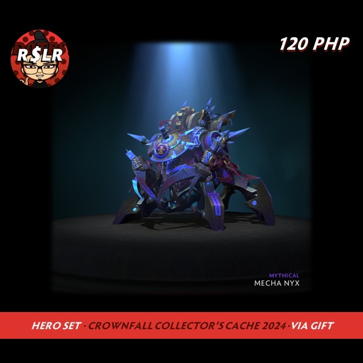 DOTA 2 Crownfall Collector's Cache 2024 - Nyx Assassin: Mecha Nyx, Video Gaming, Video Games ...