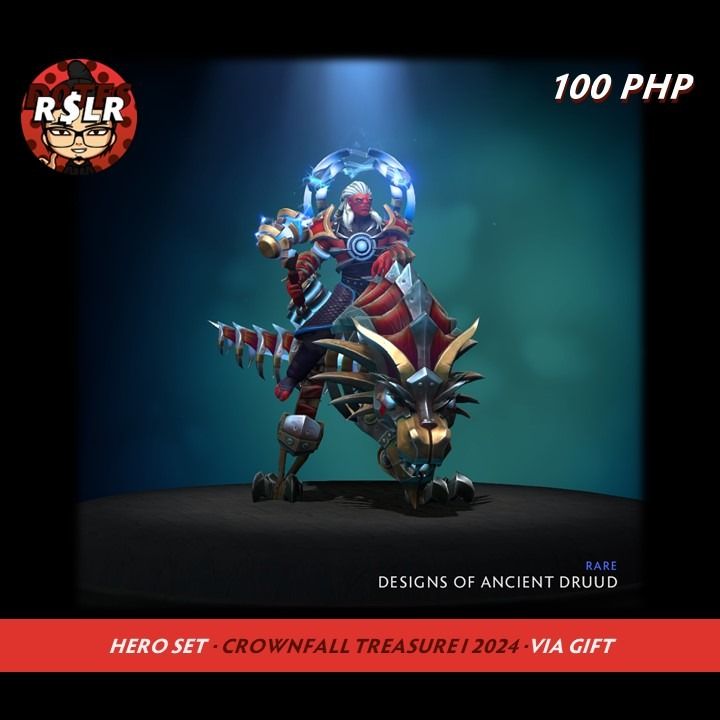 DOTA 2 Crownfall Treasure I 2024 - Disruptor: Designs of Ancient Druud ...