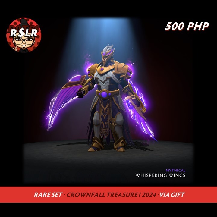 DOTA 2 CROWNFALL TREASURE I 2024 - (RARE) Silencer: Whispering Wings ...