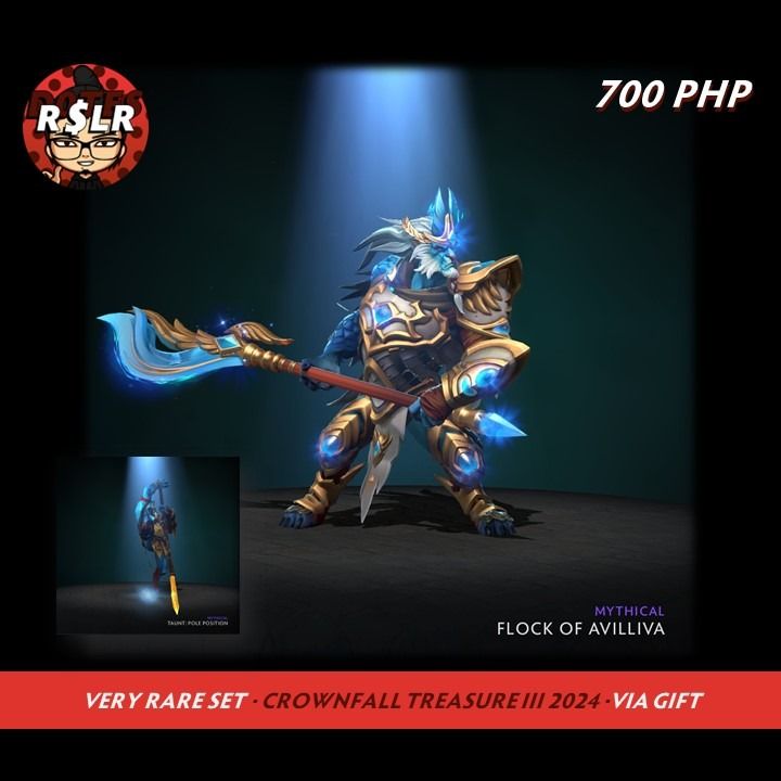 DOTA 2 Crownfall Treasure III 2024 - (VERY RARE) Phantom Lancer: Flock ...