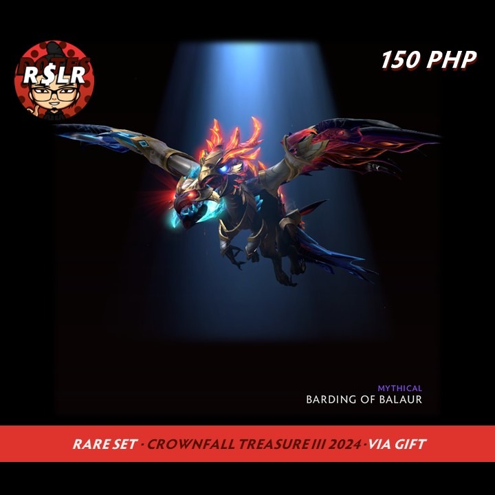 DOTA 2 Crownfall Treasure III 2024 - (RARE) Jakiro: Barding of Balaur ...