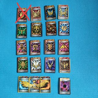 DX Advent card BANDAI 2002 RARE Kamen Rider Ryuki Knight Zolda Ouja Gai ...