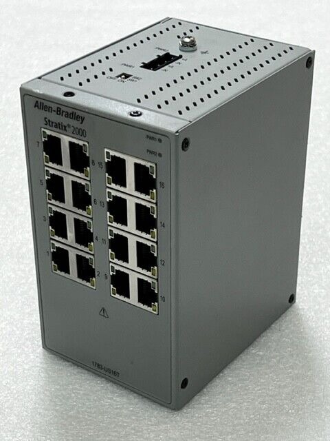 ED150 Allen Bradley 1783-US16T Stratix 2000 Unmanaged EtherNet Switch ...