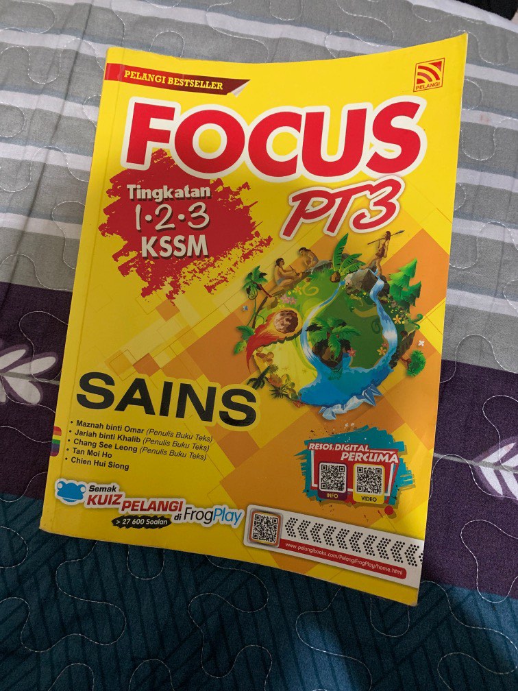 FOCUS PT3 - SAINS FORM 1 & 2 & 3 KSSM, Hobbies & Toys, Books ...