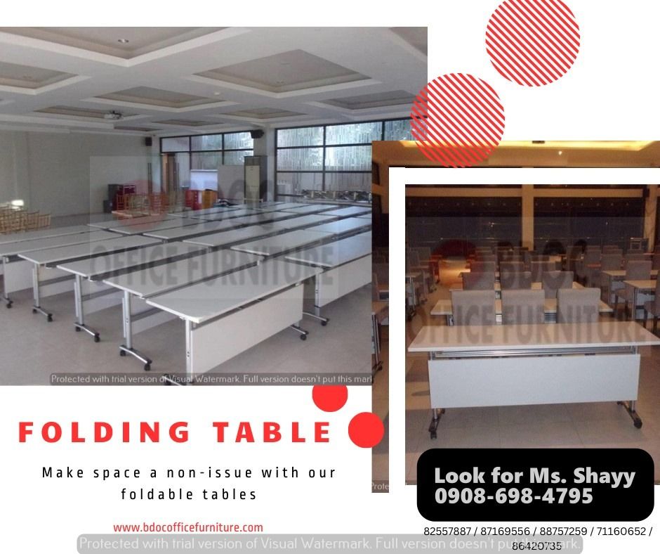 Gang Chair / Folding Table / Executive Table / Executive Chair / Office ...