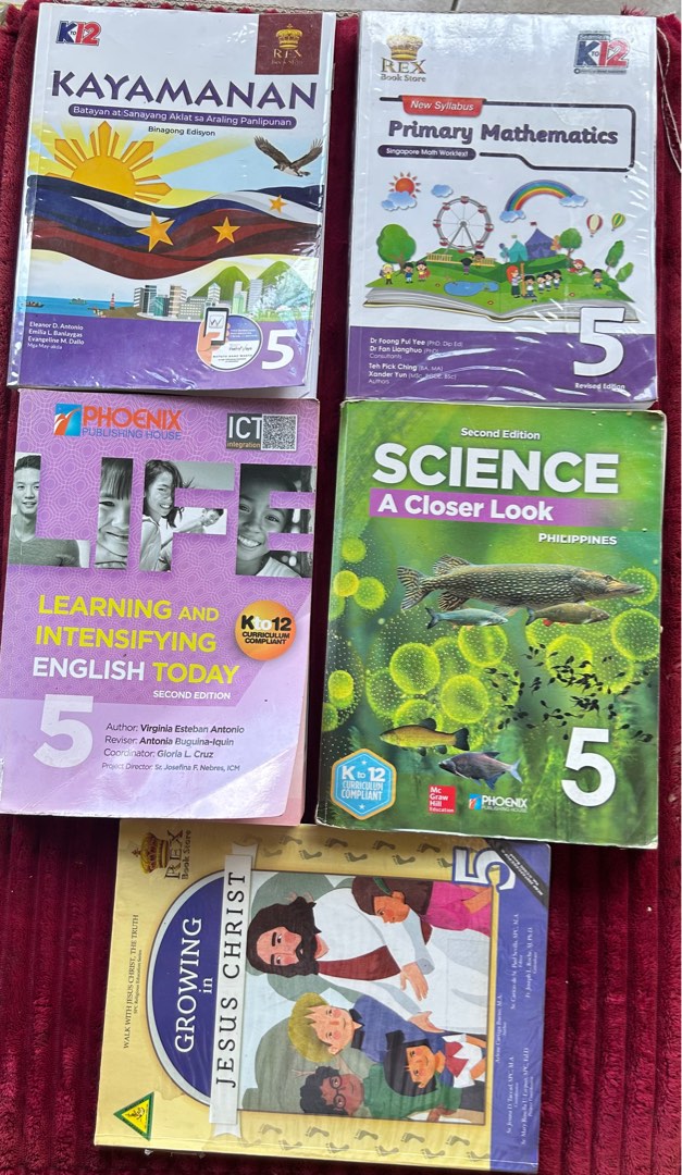 Grade 5 Textbooks, Hobbies & Toys, Books & Magazines, Textbooks on ...
