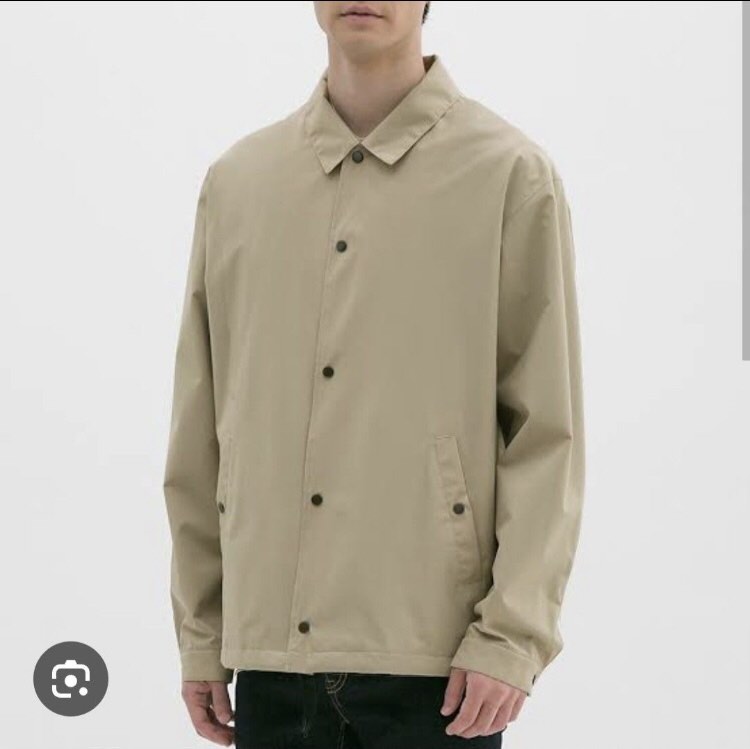 GU coach jacket, Men's Fashion, Coats, Jackets and Outerwear on Carousell
