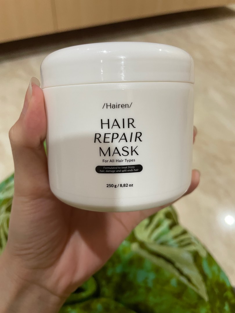 Haerin hair mask, Kesehatan & Kecantikan, Perawatan Rambut di Carousell