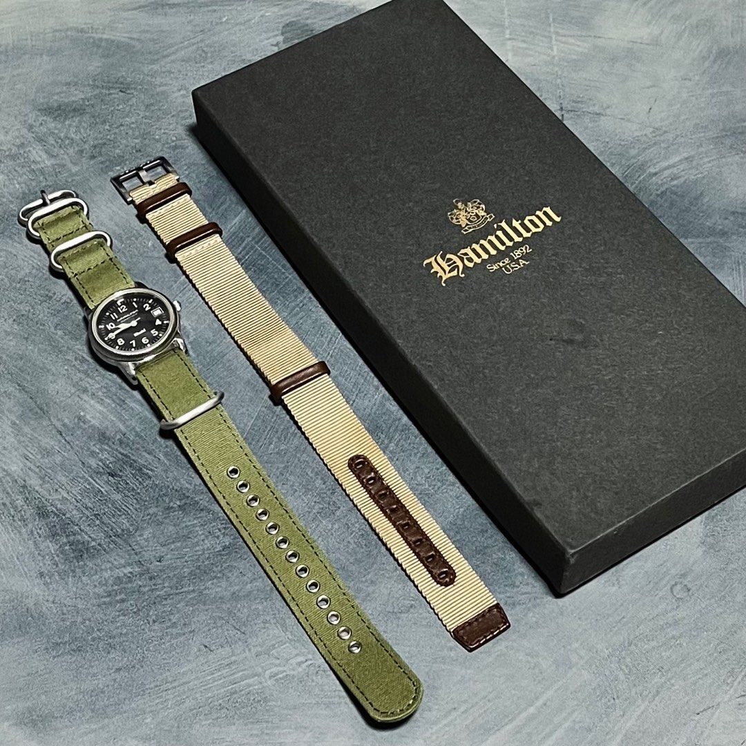 極稀有Hamilton 聯名zippo二戰軍錶 type a11美國陸軍航空隊專屬, 名牌精品, 精品手錶在旋轉拍賣