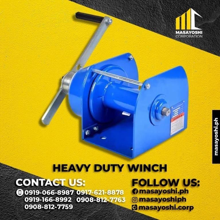 Heavy Duty Self-Locking Winch | Self Locking Winch | Lifting Equipment ...