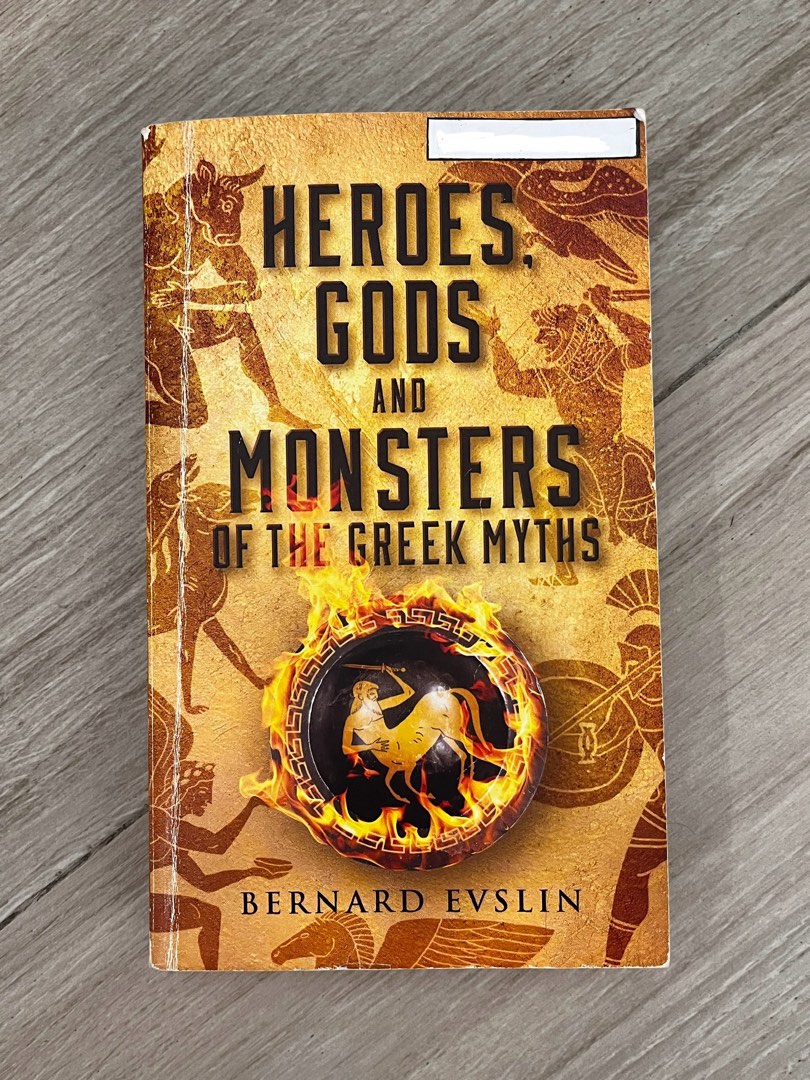 Heroes, gods and monsters of the Greek myths, 興趣及遊戲, 書本 & 文具, 教科書 ...