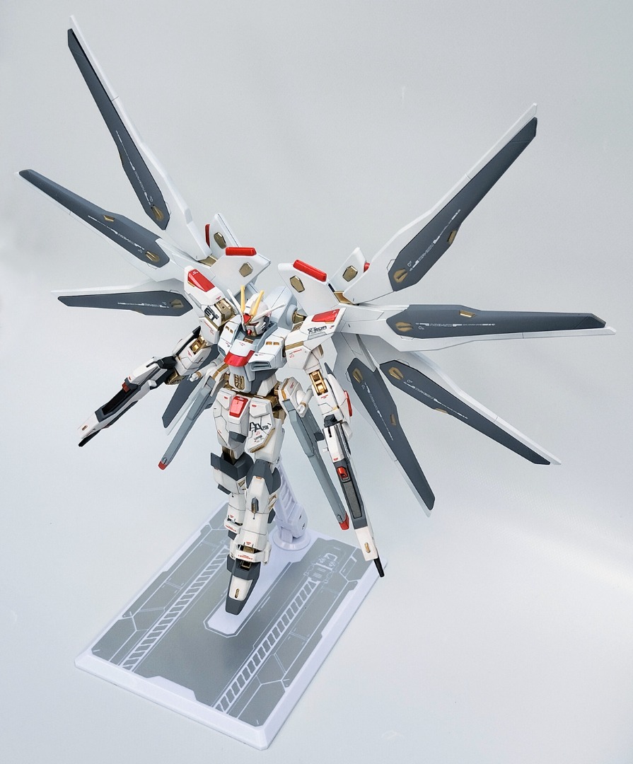 HGCE 1/144 White Angel Strike Freedom, Hobbies & Toys, Toys & Games on ...