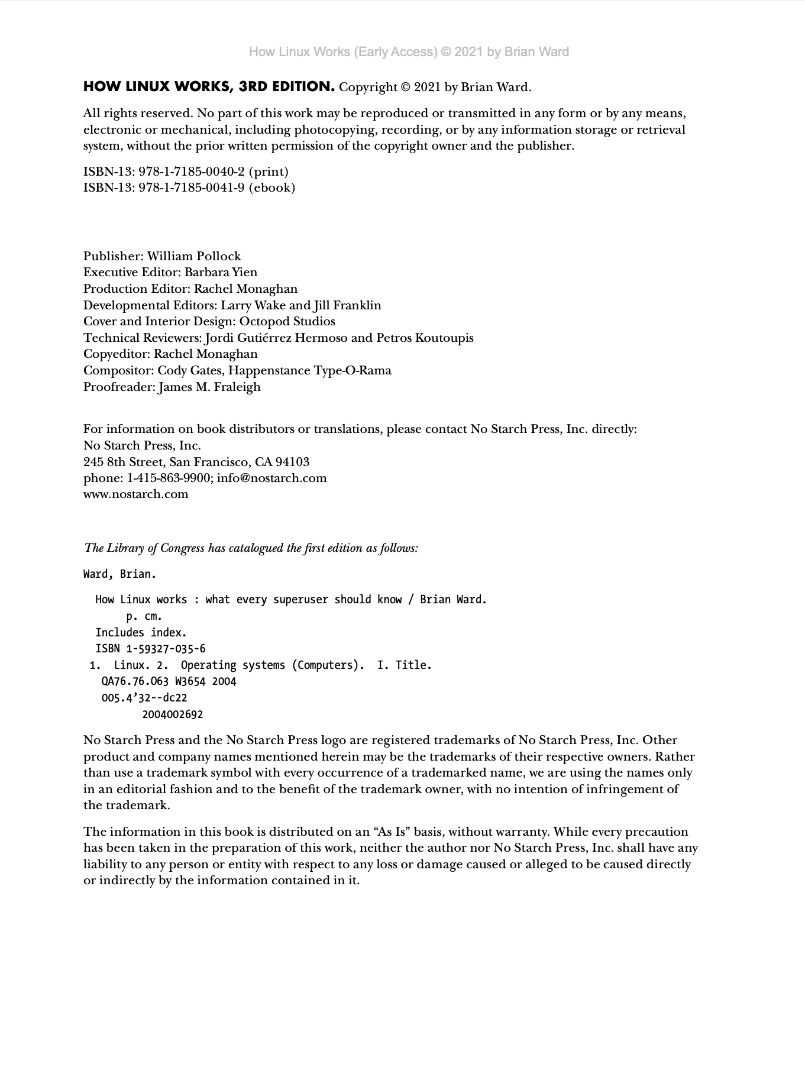 How Linux Works, 3rd Edition: What Every Superuser Should Know 3rd ...