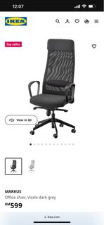 Merryfair Office Chair (Apollo) Ergonomic, Furniture & Home Living ...