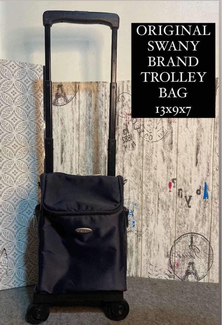 IMPORTED FROM JAPAN ORIGINAL SWANY BRAND TROLLEY BAG, Hobbies & Toys ...