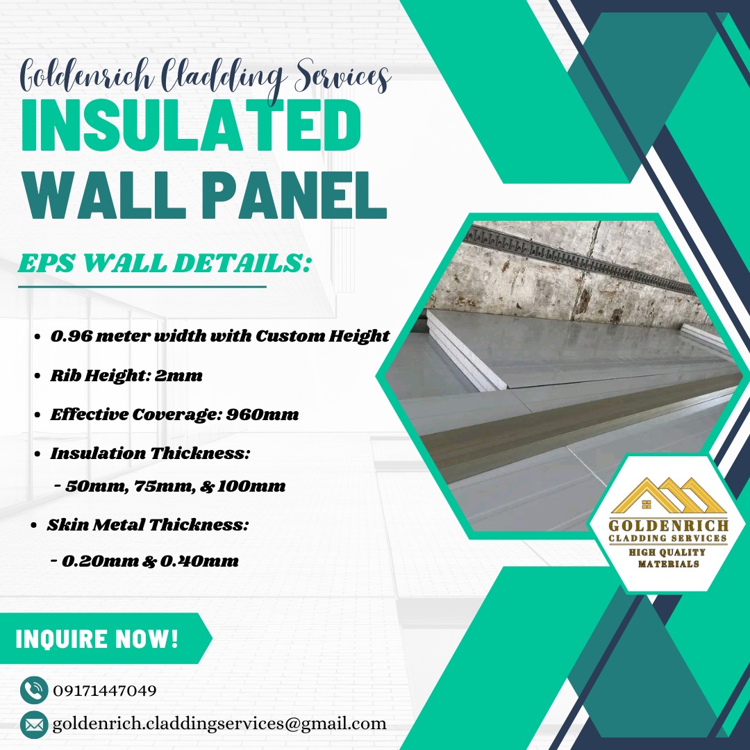 INSULATED WALL PANEL, Commercial & Industrial, Construction & Building ...