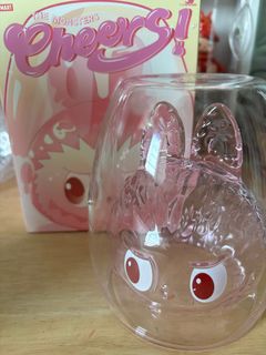 POPMART Labubu Cheers Glass cup, Hobbies & Toys, Toys & Games on Carousell