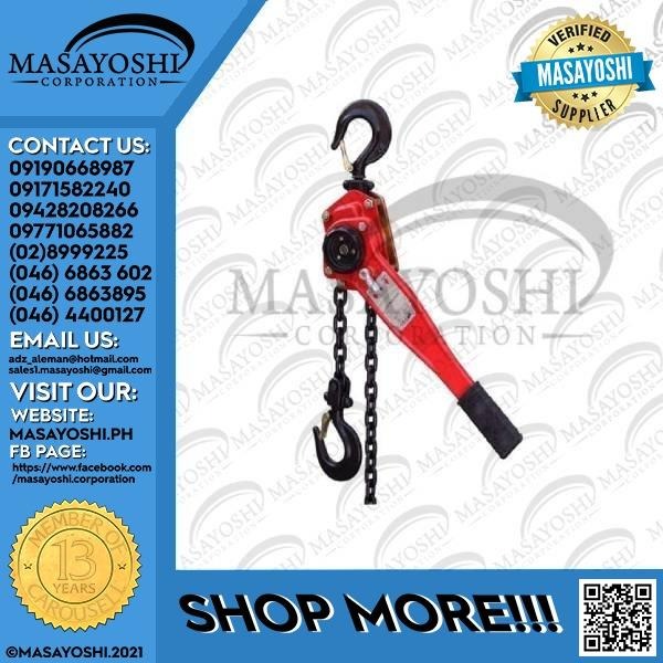 Lever Block Heavy Duty 1T x 1.5M | Construction Equipment | Industrial ...