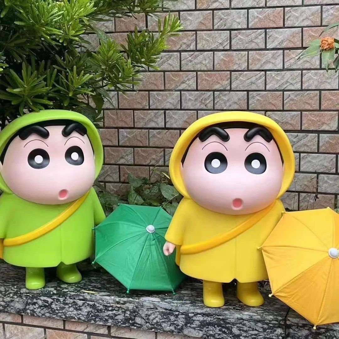 (Custom) 100cm Life Size Crayon Shin Chan Statue Sculpture Cartoon ...