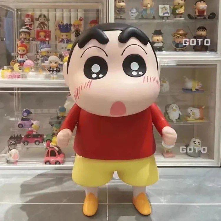 (Custom) 100cm Life Size Crayon Shin Chan Statue Sculpture Cartoon ...