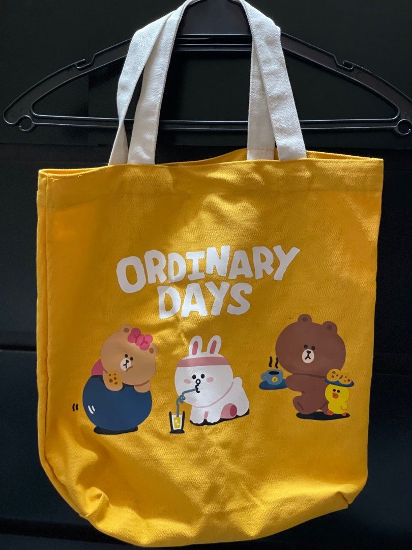 Line Friends Bag, Women's Fashion, Bags & Wallets, Tote Bags on Carousell