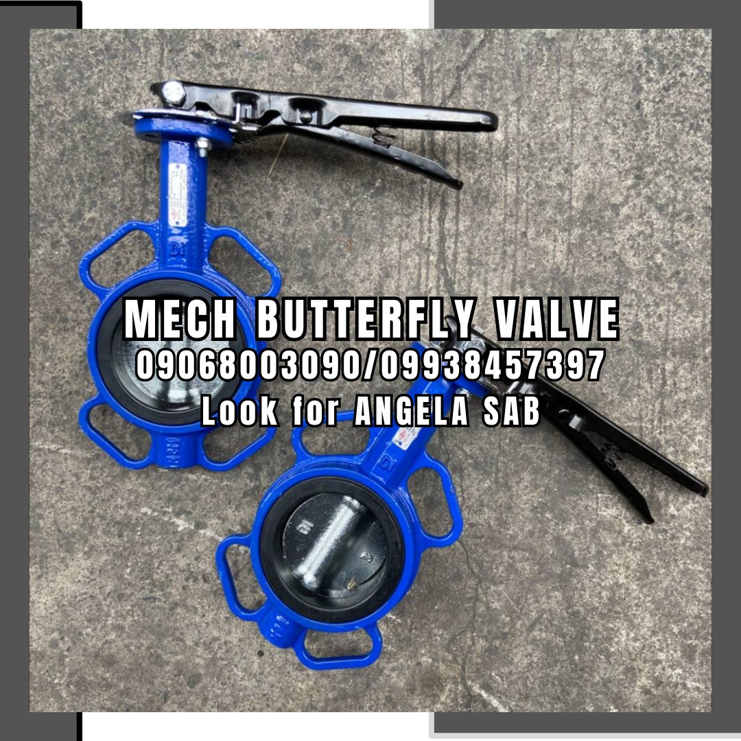 “Mech” Butterfly Valve, Commercial & Industrial, Construction Tools ...