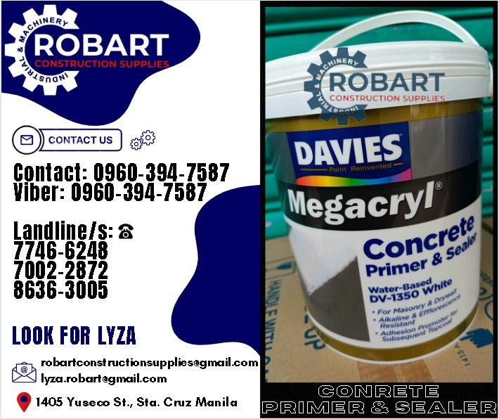 Megacryl Concrete Primer & Sealer, Commercial & Industrial ...