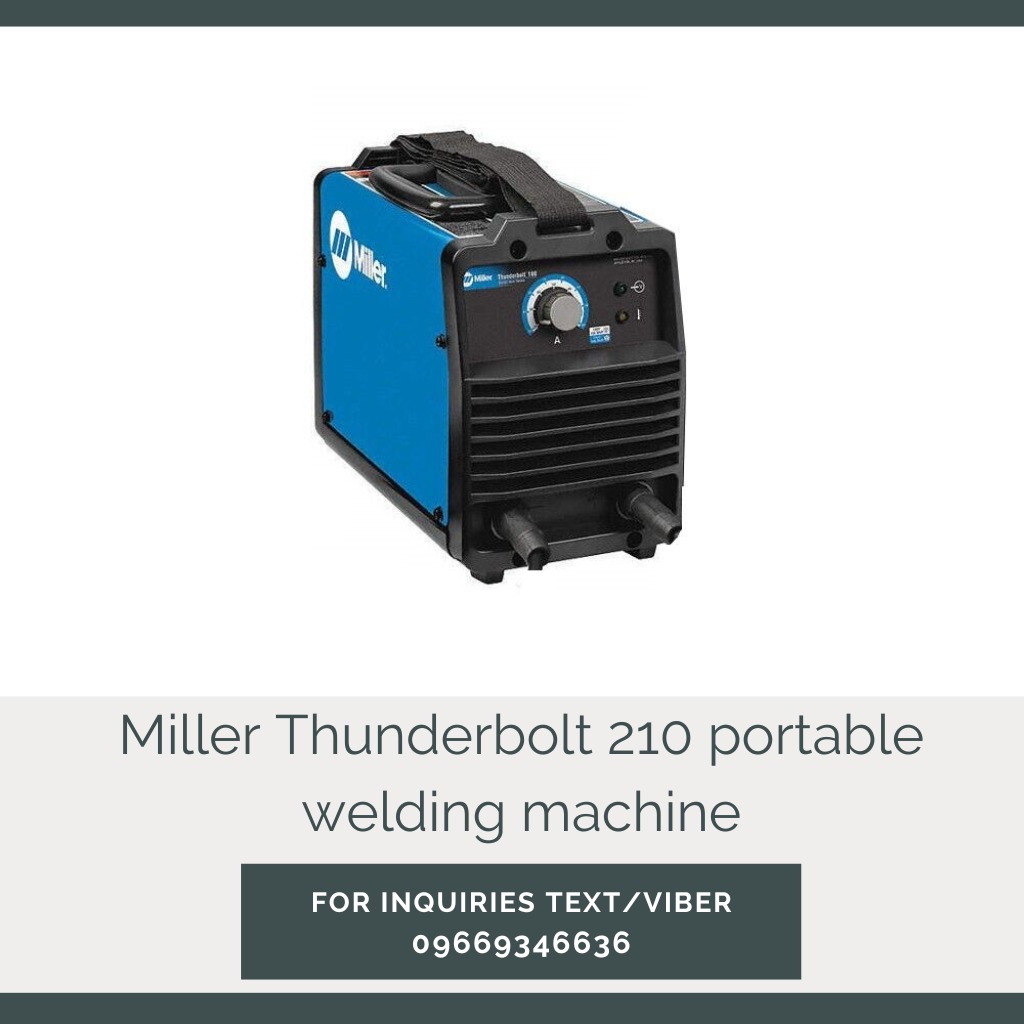 Miller Thunderbolt 210 portable welding machine, Commercial ...