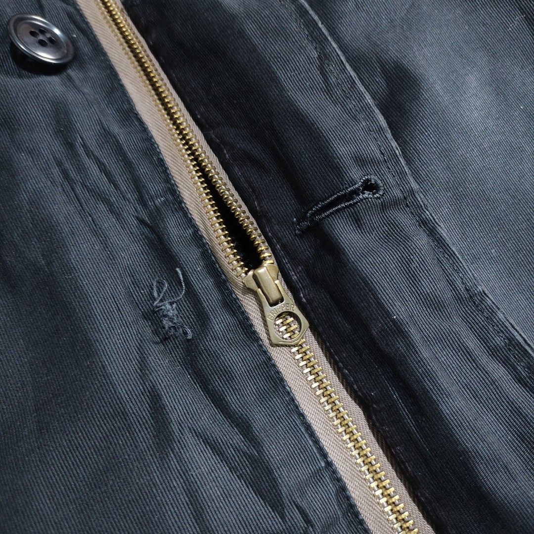 N1 Usn Deck Jacket military Zipper Scovill Gripper, Fesyen Pria ...