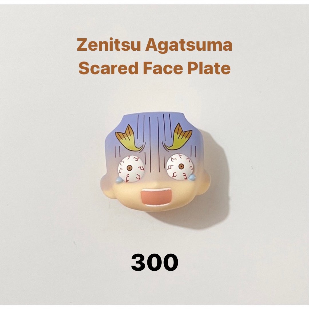 Nendoroid Zenitsu Agatsuma Scared Face Plate, Hobbies & Toys, Toys ...