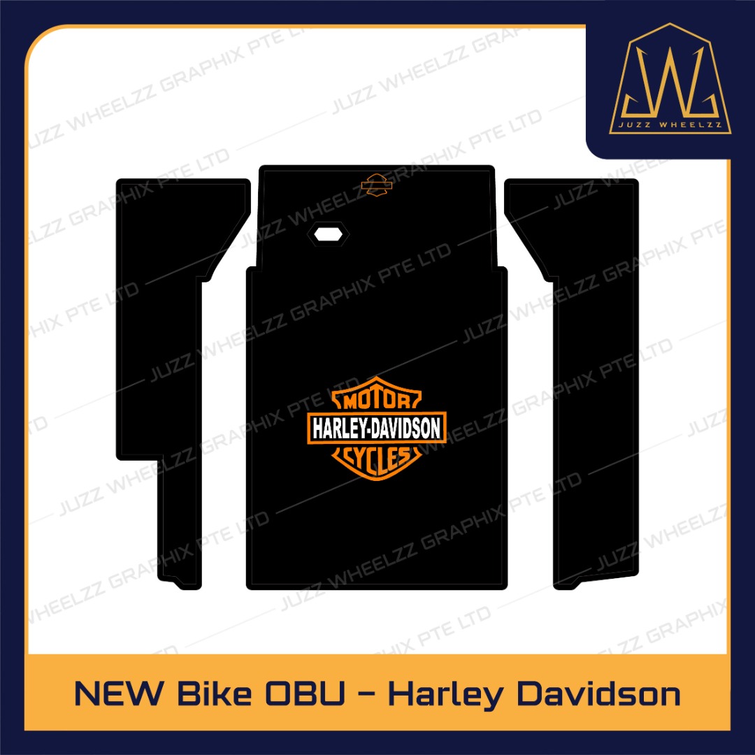 New Harley Davidson OBU Decals, Motorcycles, Motorcycle Accessories on ...