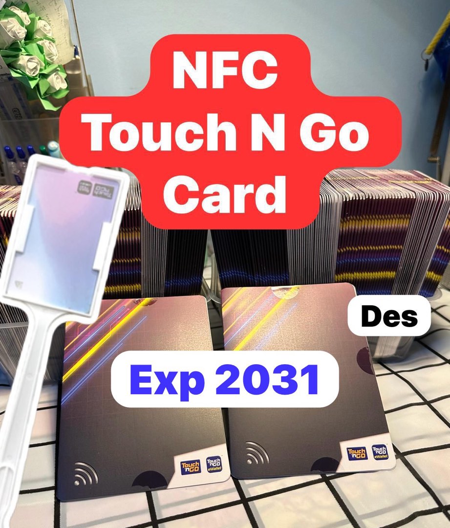 Original Malaysia NFC TOLL card | NFC Touch N Go Card | Touch & Go card ...
