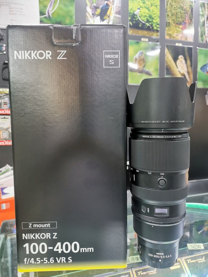 Nikon Z 100-400mm f4.5-5.6 VR S 100-400 近乎全新 Z9 Z8 Z7 II Z6 II Z5 Z50適用, 攝影器材, 鏡頭及裝備 - Carousell