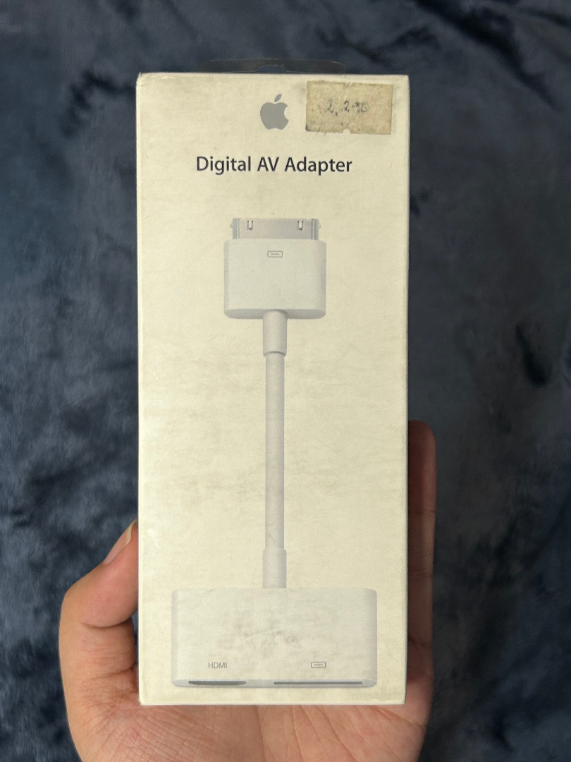 Original Apple Digital AV Adapter (30 pin), Mobile Phones & Gadgets ...