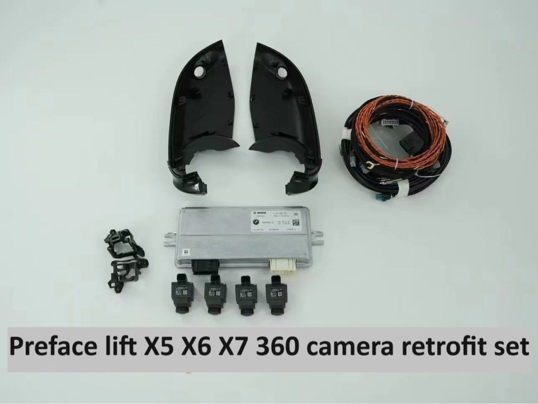 Original BMW 360 camera surround view retrofit sets for G20 G30 G70 G08 ...