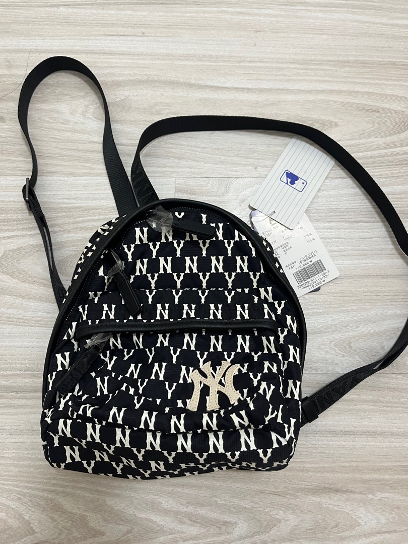 Original Korea MLB Yankee mini monogram backpack, Women's Fashion, Bags ...