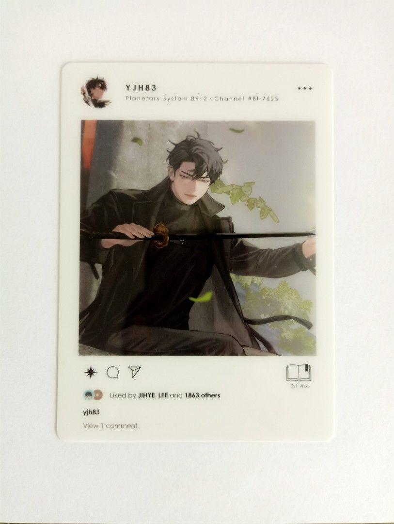 ORV IG PVC Card | 全知讀者視角 IG透卡, Hobbies & Toys, Collectibles ...