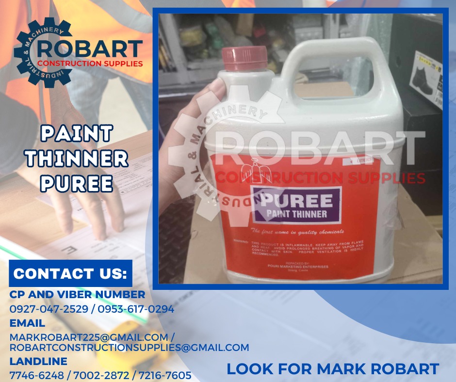 Paint Thinner Puree, Commercial & Industrial, Construction Tools ...
