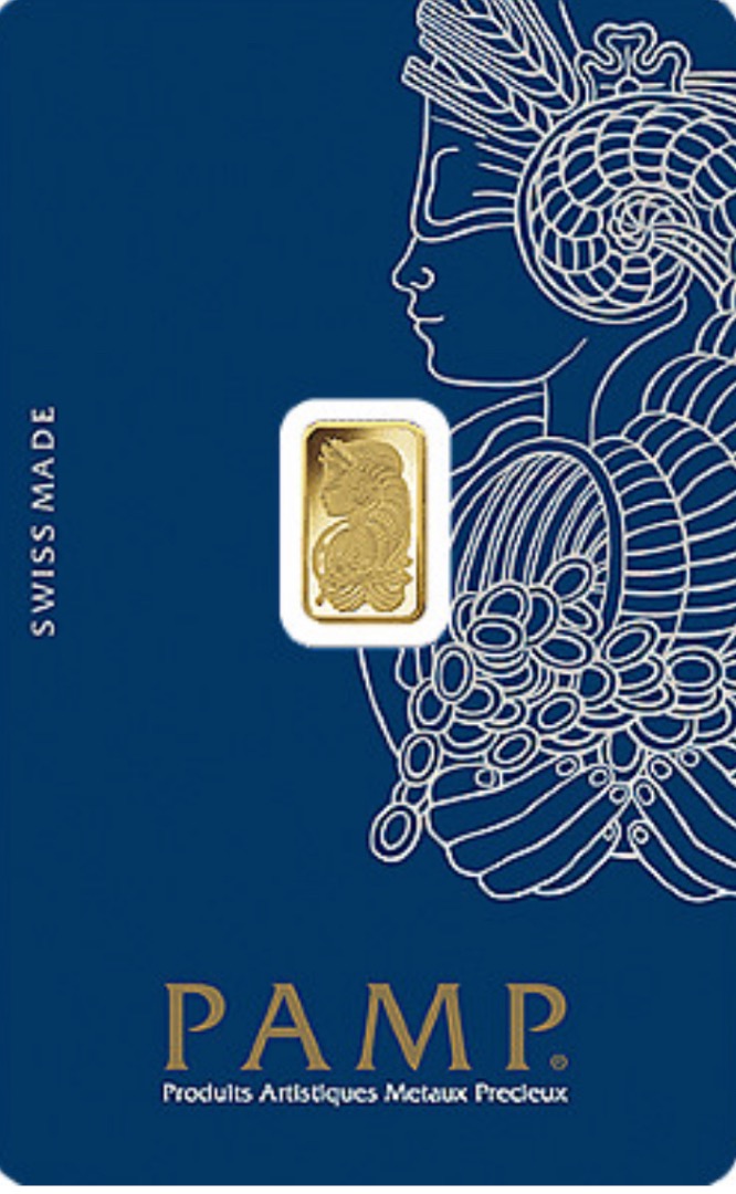 PAMP 1 Gram Gold Bar, Hobbies & Toys, Memorabilia & Collectibles ...